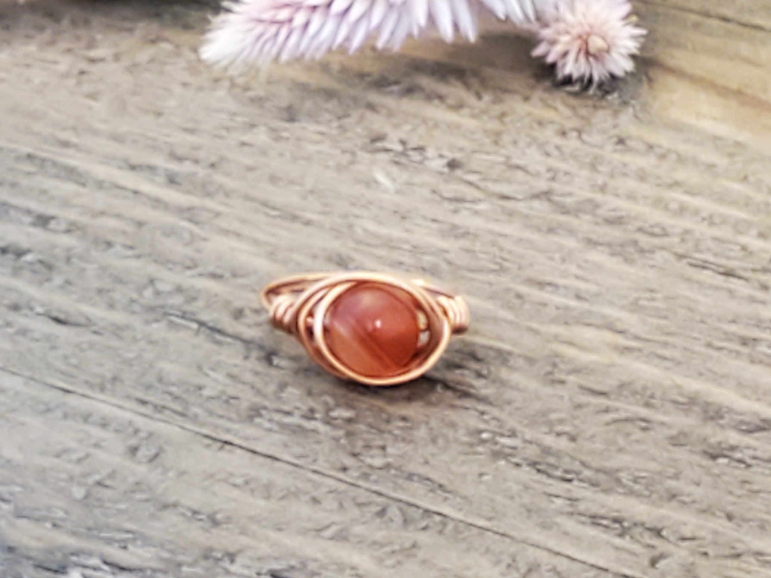 Sardonyx Ring | Earth Stone Jewelry